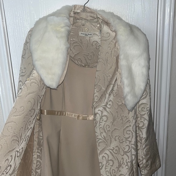 Amanda Smith | Dresses | Amanda Smith Dress Coat And Fur 3 Separate ...